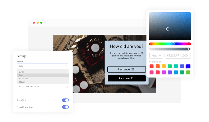 Age Verification Popup - Free & Works on Any Website