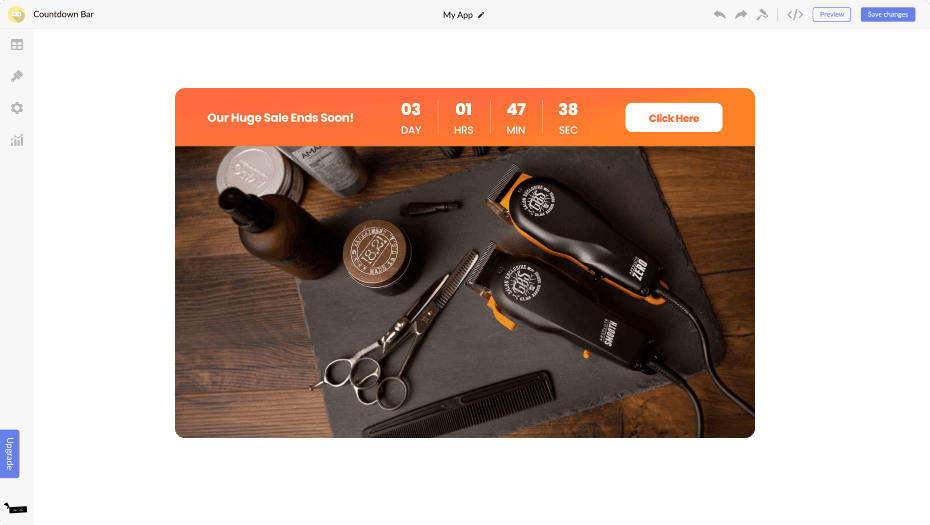 Countdown Bar Widget - Free & Works on Any Website