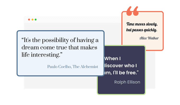 Quotes Carousel Widget - Free & Works on Any Website