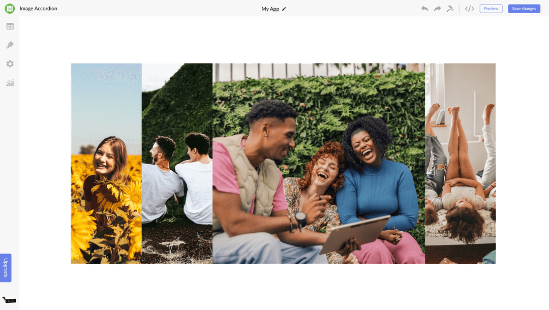 Image Accordion Widget - Free & Works on Any Website