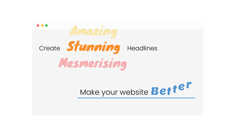 Animated Headlines Widget - Free & Works on Any Website