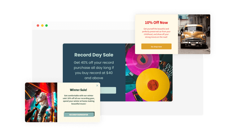 Corner Pop-up Builder - Free & Works on Any Website