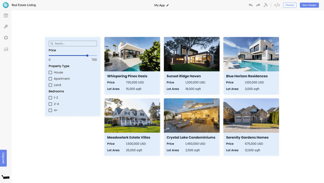 Real Estate Listings - Free & Works on Any Website