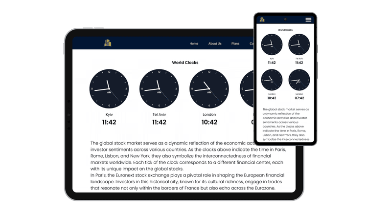 World Clock Widget - Free & Works on Any Website