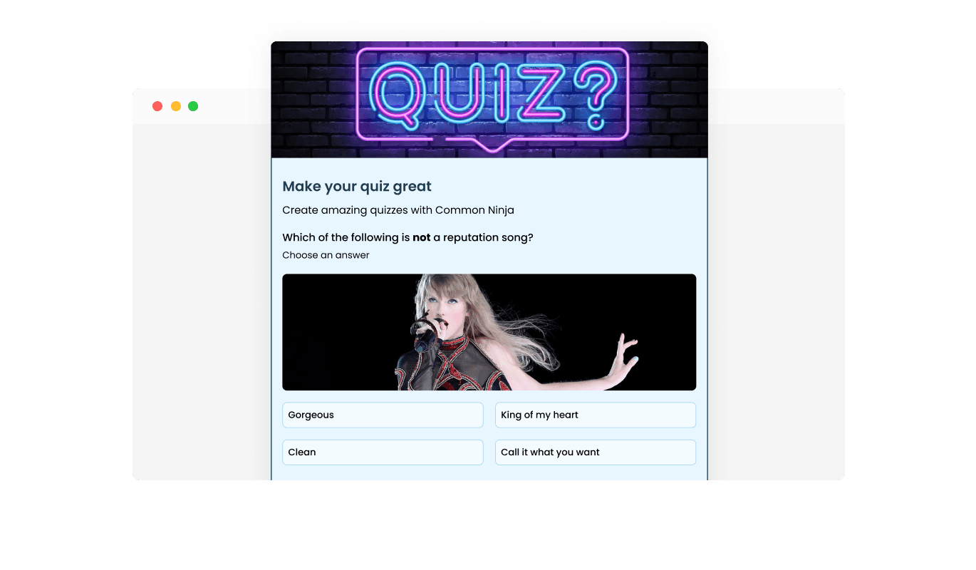 Free Quiz Maker