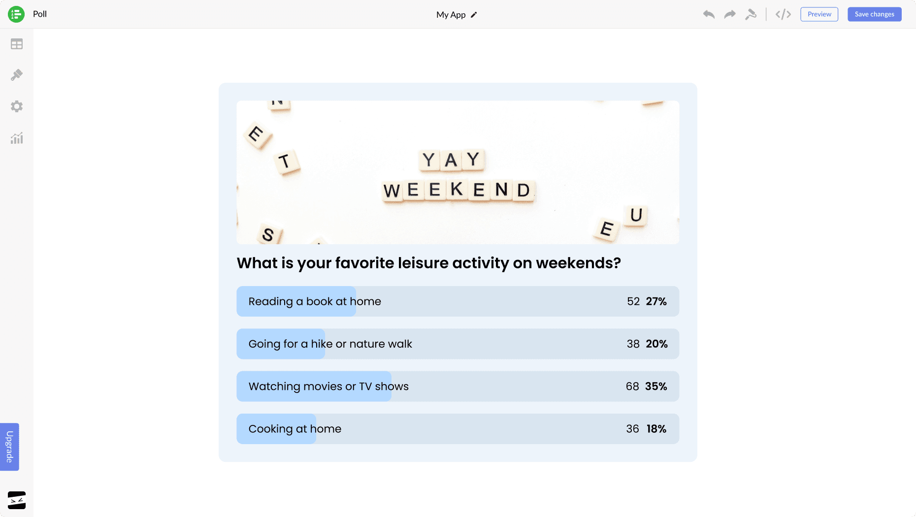 Free Poll Maker Widget