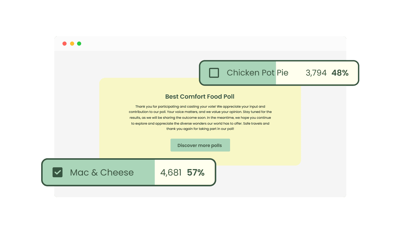 Free Poll Maker Widget
