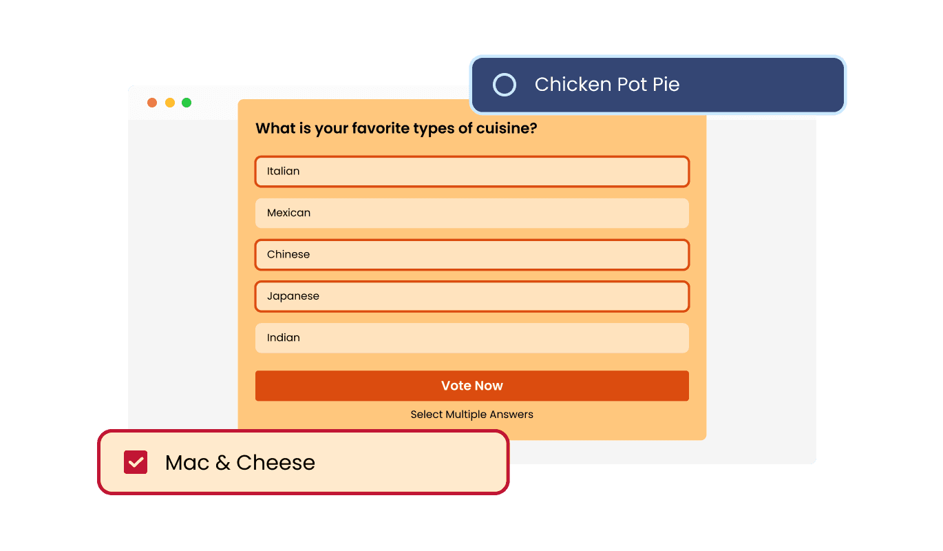 Free Poll Maker Widget