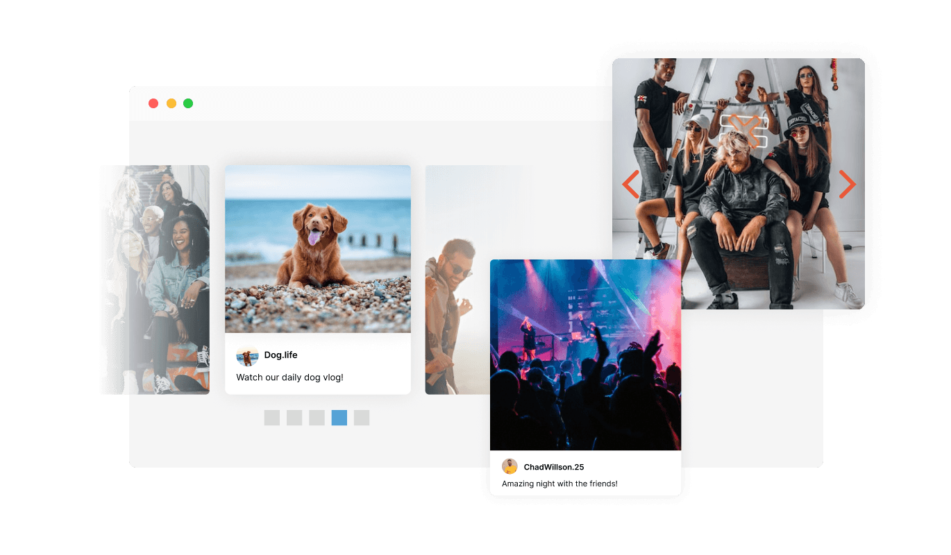 Free Instagram Carousel Widget