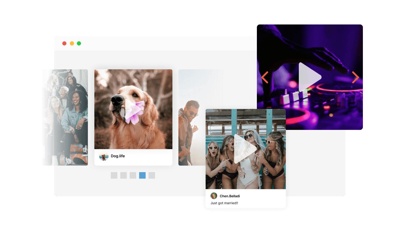 Free TikTok Carousel Widget