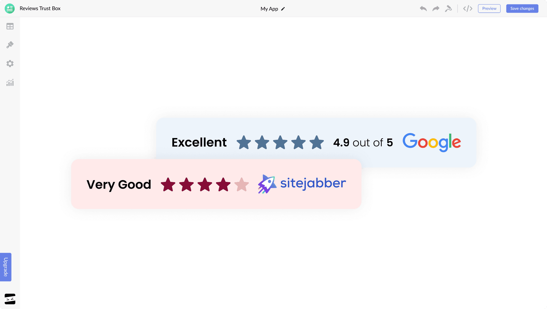 Reviews Trust Box Widget