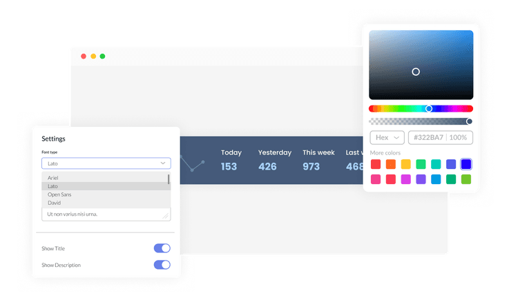 Visitor Counter Widget - Track Website Traffic in Real-Time