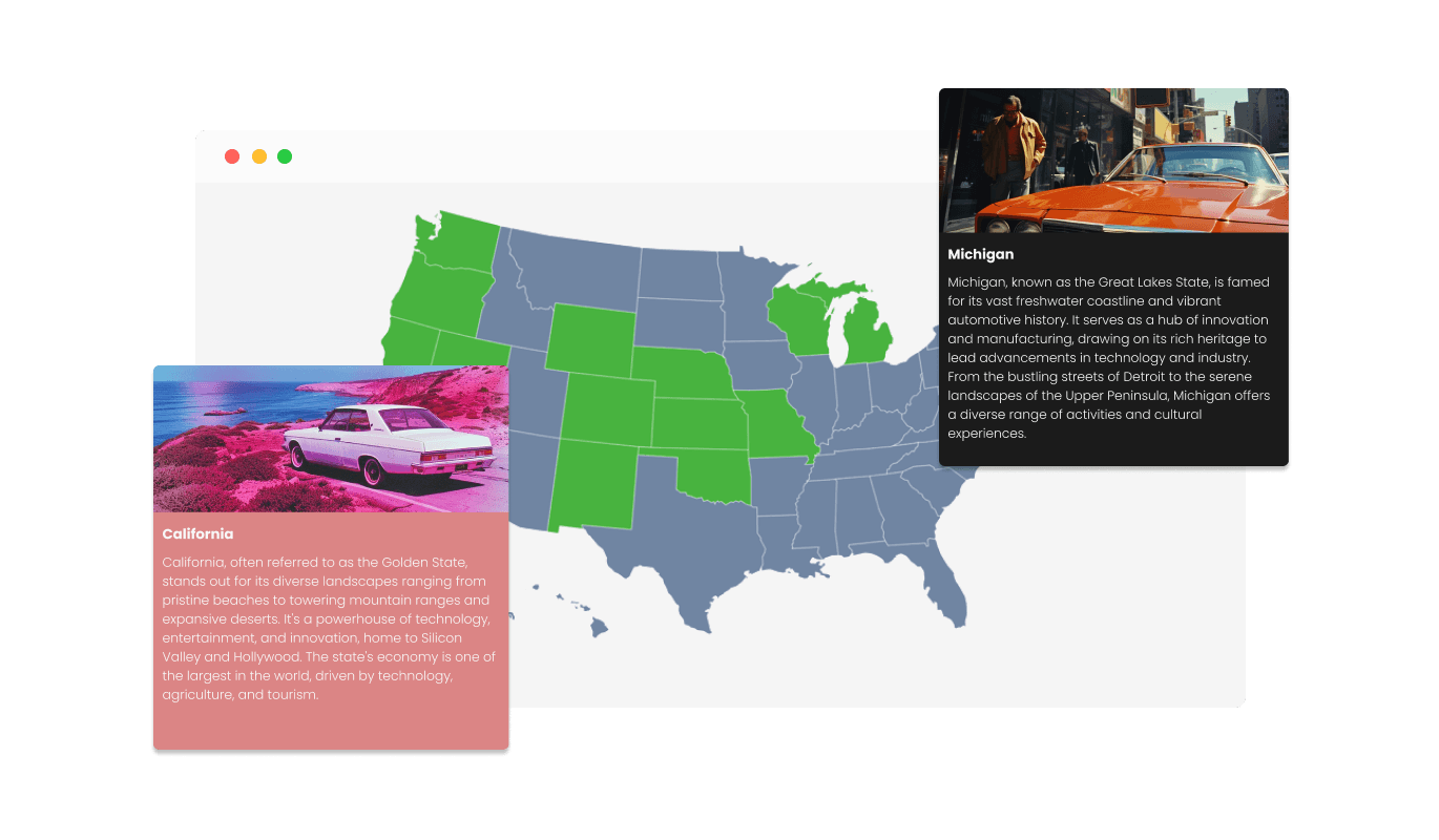 Free Interactive Maps Widget