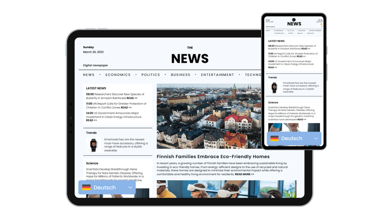 Website Translator Widget - Make Your Site Multilingual Effortlessly