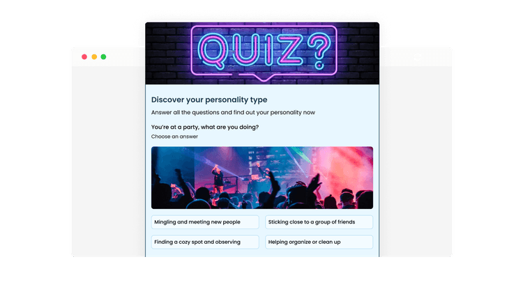 Engaging Personality Quiz for ePages stores