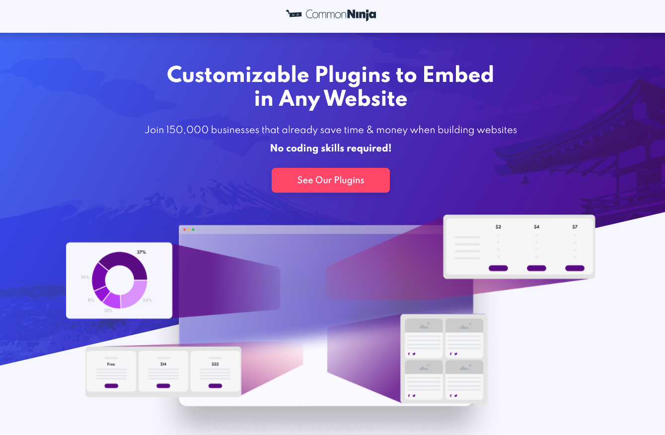 Free, Fully Customizable Widgets for GoDaddy Website Builder | Common Ninja